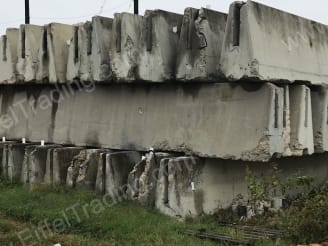 Single Slope Barrier Wall - Eiffel Trading