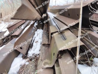 PZ/PZC Sheet Pile - Eiffel Trading