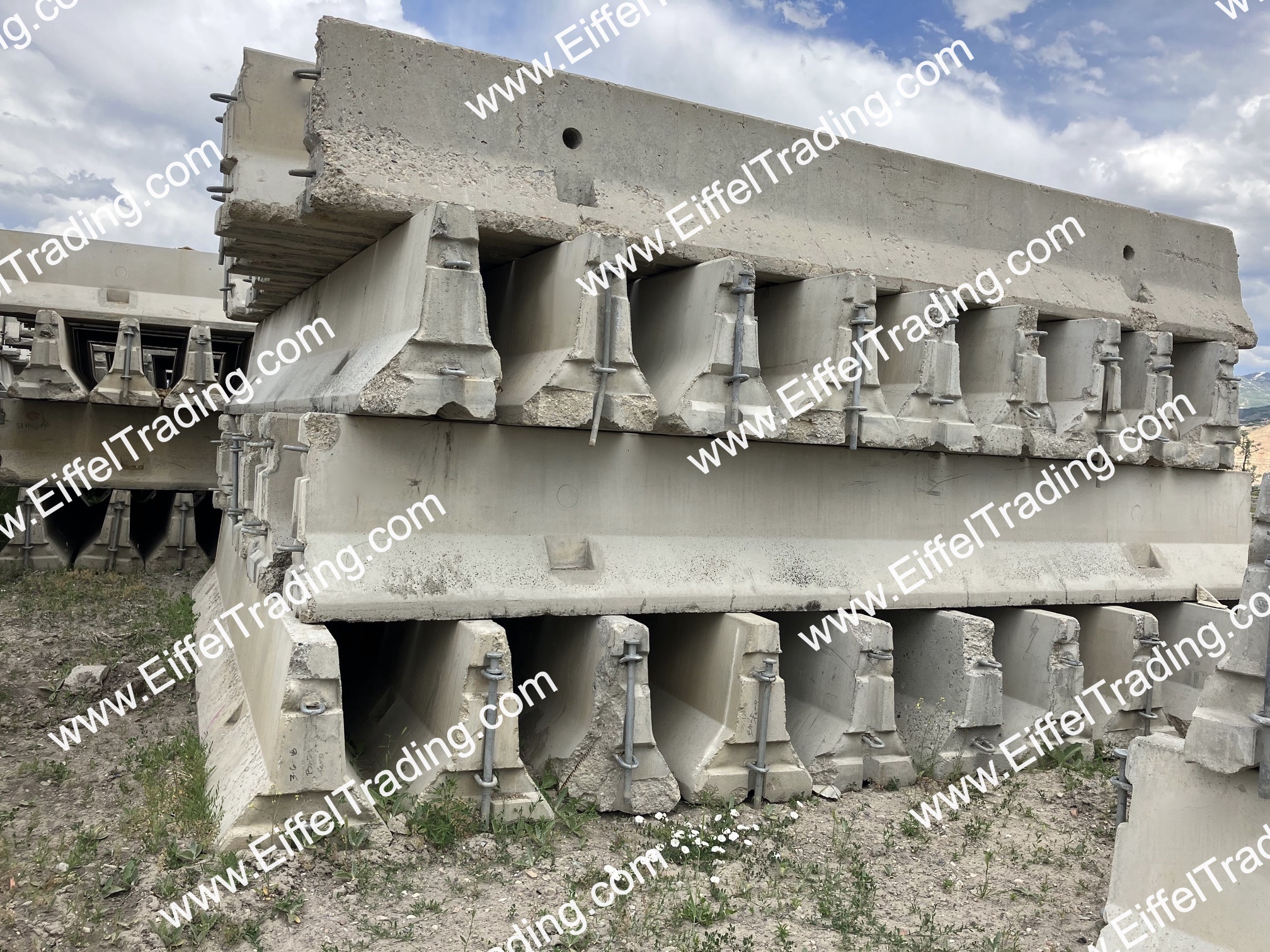 10,000LF of UDOT Barrier Wall | Eiffel Trading