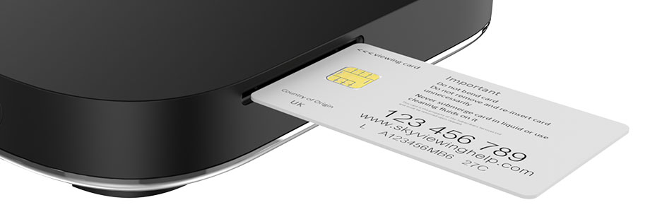 Sky Help: Sky viewing card