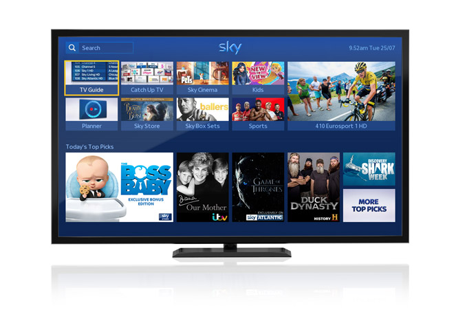 Using The Sky TV Guide Sky Help Sky