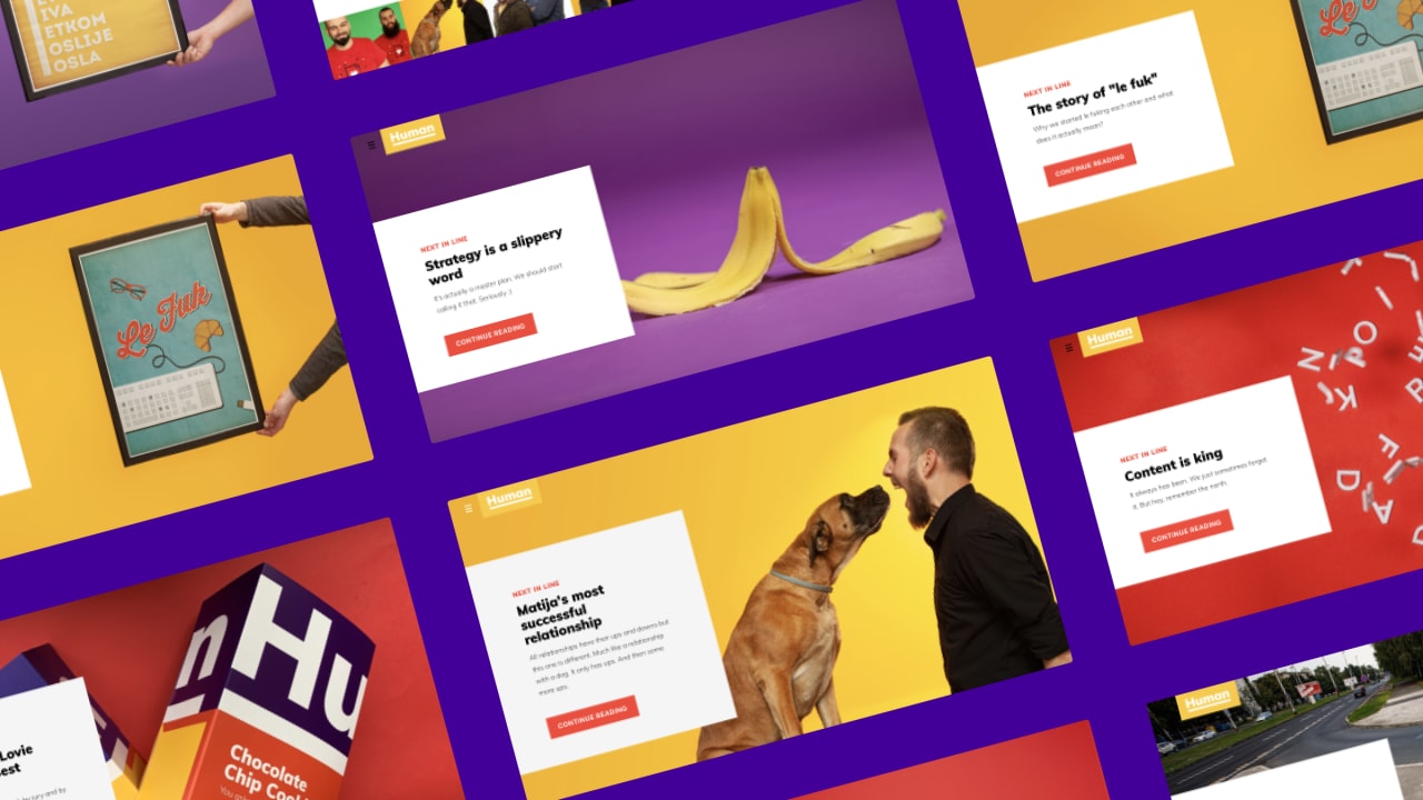 Human website awarded Red Dot in Brands & Communication at Human ...