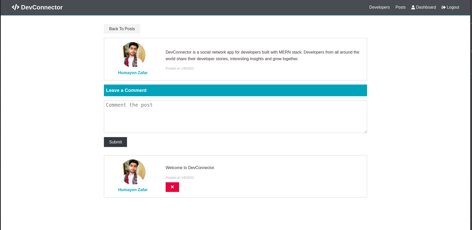 GitHub - humayonzafar/dev_connector: A social web app for connecting developers. Developers from ...