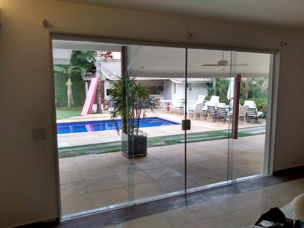 Porta de vidro - Humber Vidros - Vidraçaria no Rj