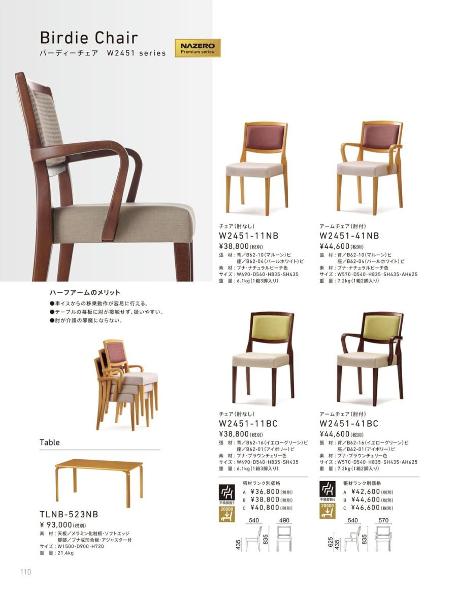 NAZERO・ナゼロWEBカタログ・HUSTNET P110 P111