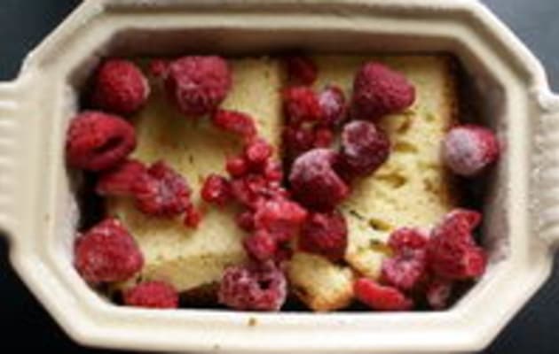 Pudding diplomate génoise, kirsch et fruits confits - Recette par Chef ...