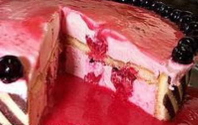 Bavarois aux fruits rouges (framboises, fraises...) : recette Bavarois ...