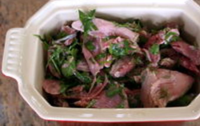 Terrine de porc en gelée ou jambon persillé de Bourgogne pour Pâques ...