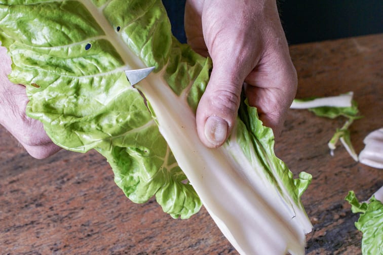 Éplucher et ciseler les bettes (ou blettes, ou poirées) - Technologie ...