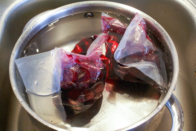 Betteraves rouges cuites sous-vide - Technique de cuisson - Recette par ...