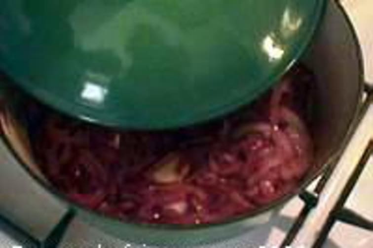 Compote d'oignons rouges au balsamique - un condiment de choix ...