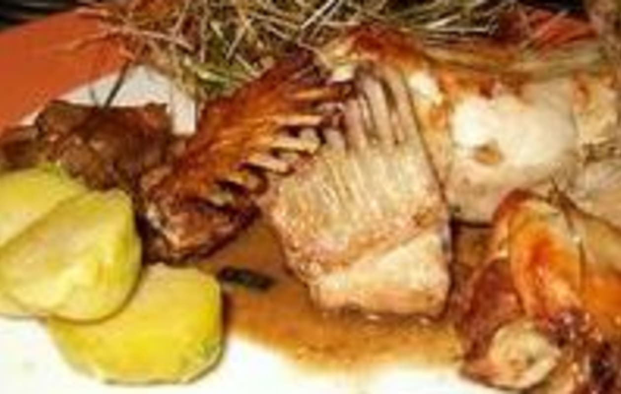 Lapin cuit au foin - Recette de lapin cuit au foin - Recette par Chef Simon