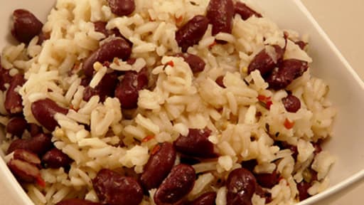 Riz aux haricots rouges comme aux antilles - Recette par Simple & Gourmand