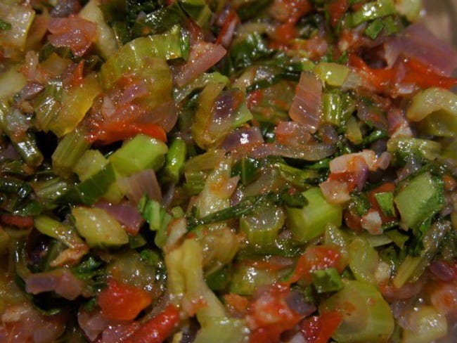 Fricassé brède chouchou comme à La Réunion : recette Fricassé brède ...