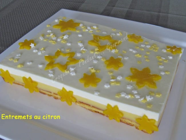 Entremets citron meringue : fraicheur et légèreté ! : recette Entremets ...