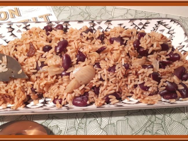 Waakye (Riz aux haricots rouges ) - Recette par Oh la gourmande