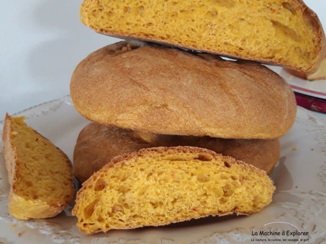 Pain orange au potimarron - Recette par La Machine à Explorer