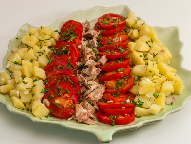 Salade de haricots rouges, sarrasin, tomates et concombre - Recette par ...