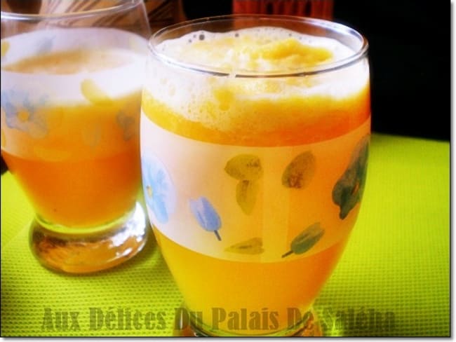 Jus d'orange avec pulpe à la marocaine - Recette par auxdelicesdupalais
