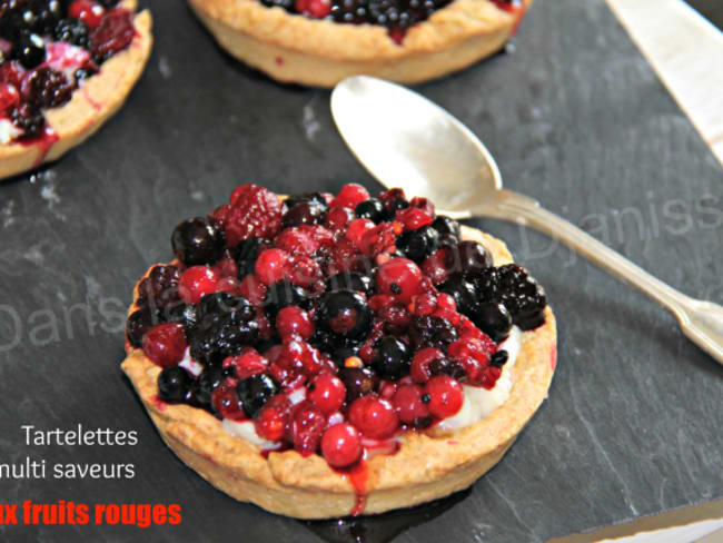 Tartelettes aux fruits rouges - Recette par Lucile
