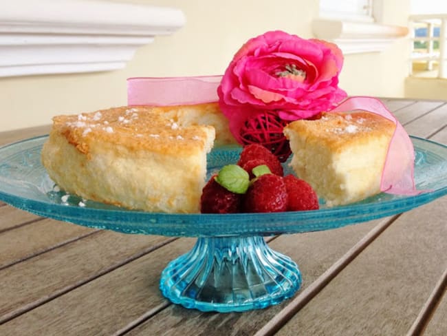 Le gâteau des Anges (Angel food cake) - Recette par Sweet Kwisine