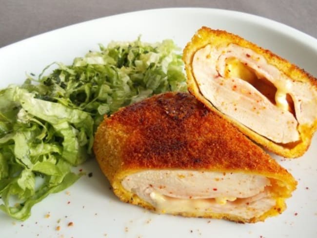 A vous les recettes de cordon bleu de veau, poulet ou dinde fait maison