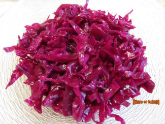 Chou rouge fermenté - Recette par SucreEtEpices