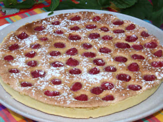 Tarte génoise aux fruits rouges, fraises, framboises et myrtilles ...