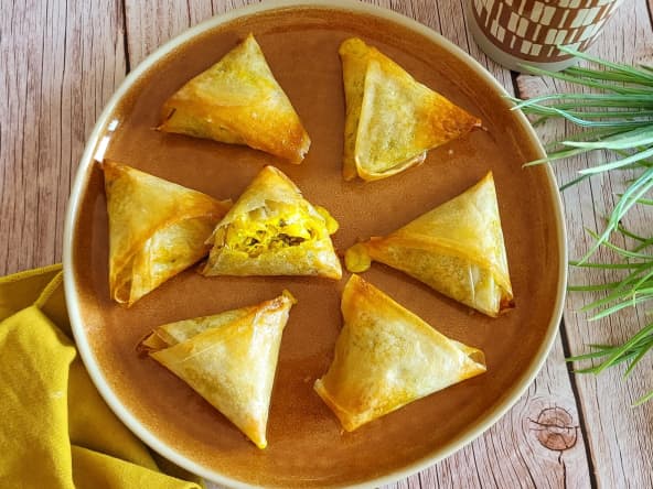 Samoussa de poulet - Recette par lacuisinedunetoquee