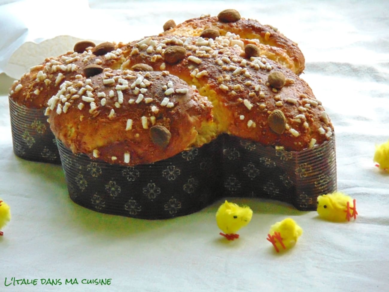 La Colombe italienne de Pâques colomba di Pasqua : recette La Colombe ...