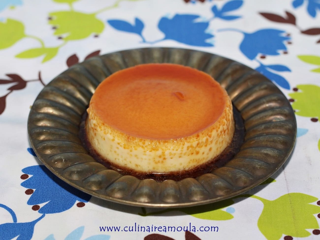 Crème caramel aux amandes : recette Crème caramel aux amandes