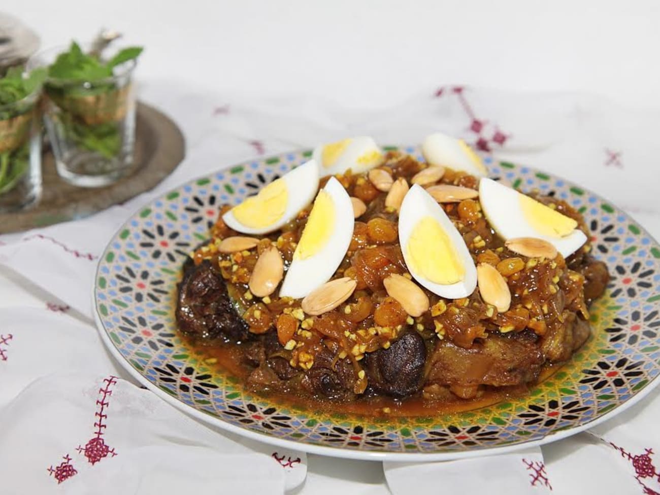 Tajine de viande tfaya : recette Tajine de viande tfaya