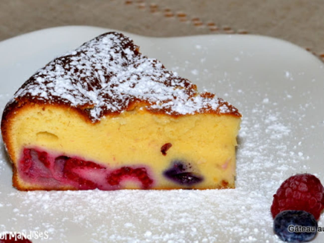 Gâteau aux fruits rouges : recette Gâteau aux fruits rouges