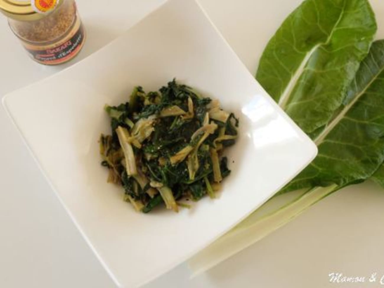 Poêlée de blettes caramélisées : recette Poêlée de blettes caramélisées