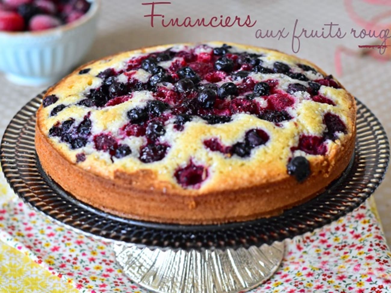 Financier aux fruits rouges : recette Financier aux fruits rouges