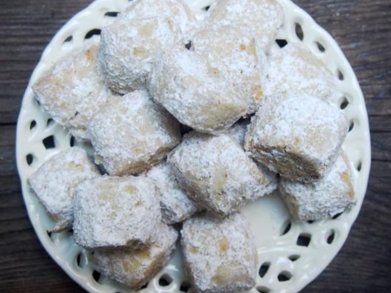 Biscuits à la vanille. : recette Biscuits à la vanille.