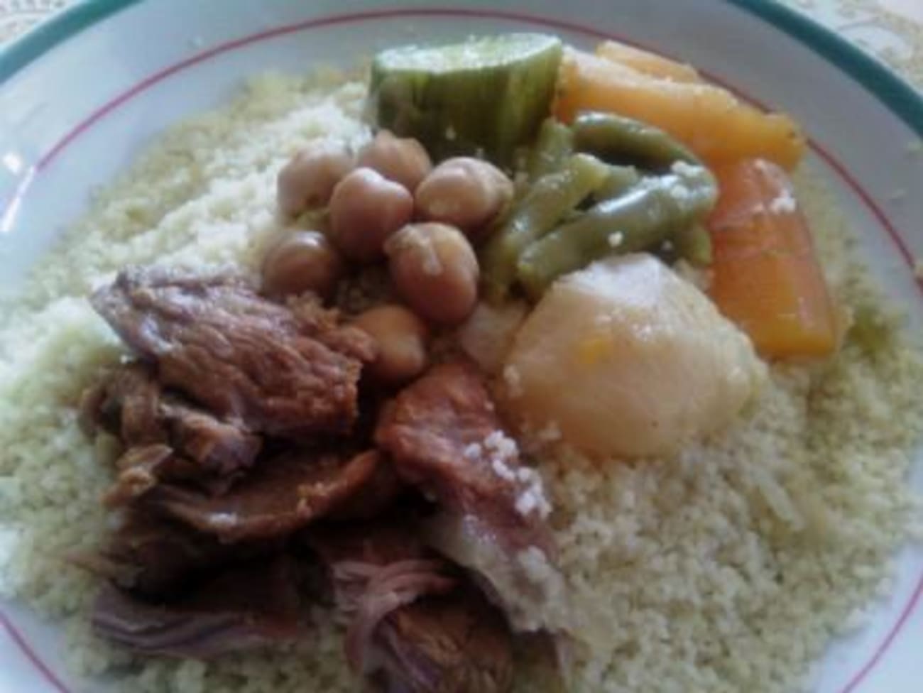 Mini couscous sauce blanche : recette Mini couscous sauce blanche