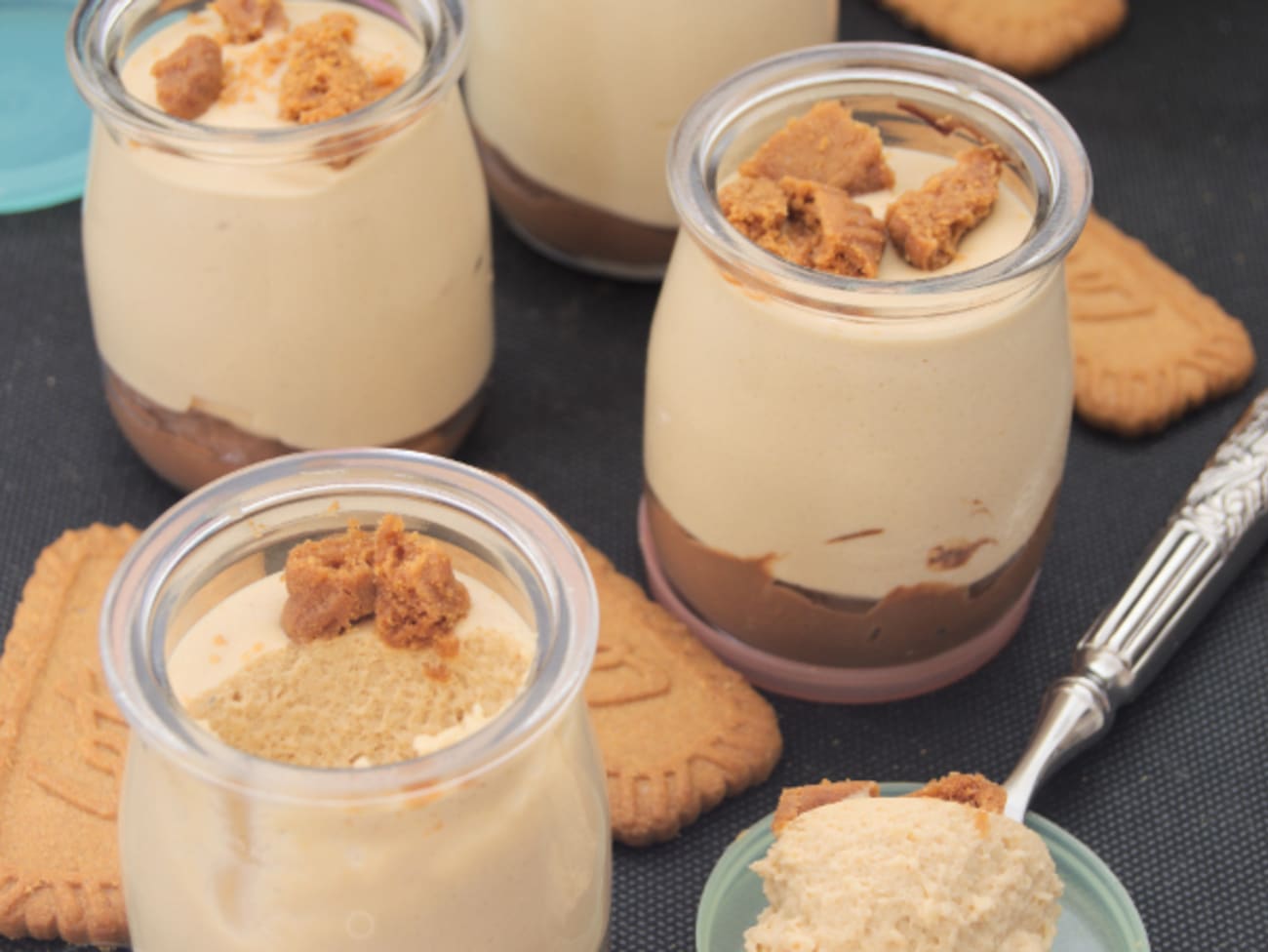 La verrine choco/spéculoos : recette La verrine choco spéculoos