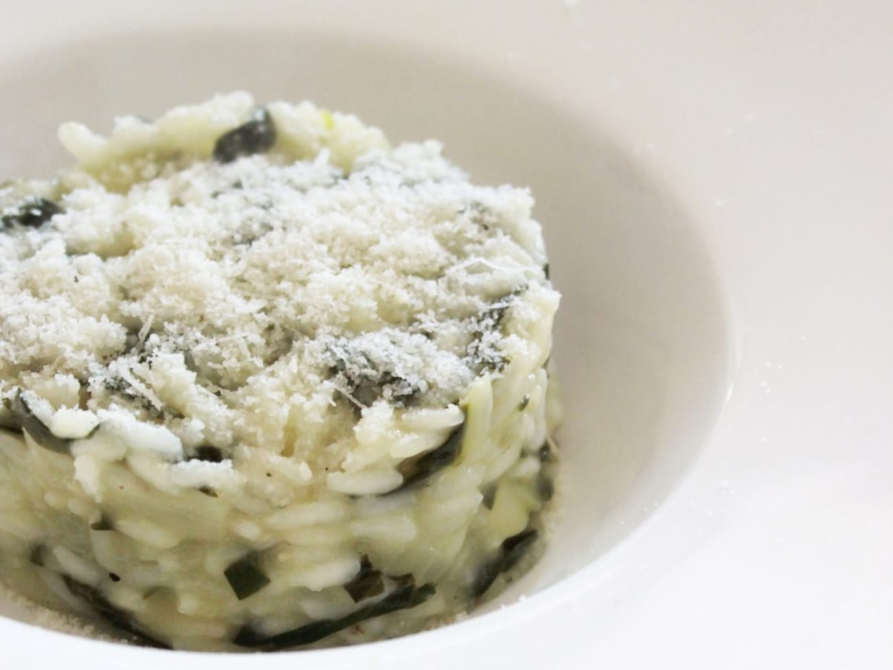 Risotto aux blettes et parmesan : recette Risotto aux blettes et parmesan