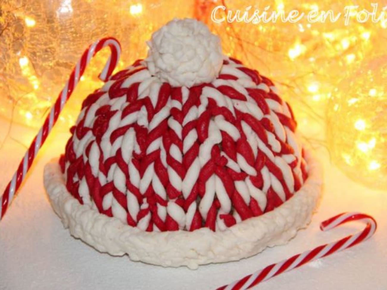 Hood christmas cake, un gâteau en forme de bonnet pour Noël : recette ...