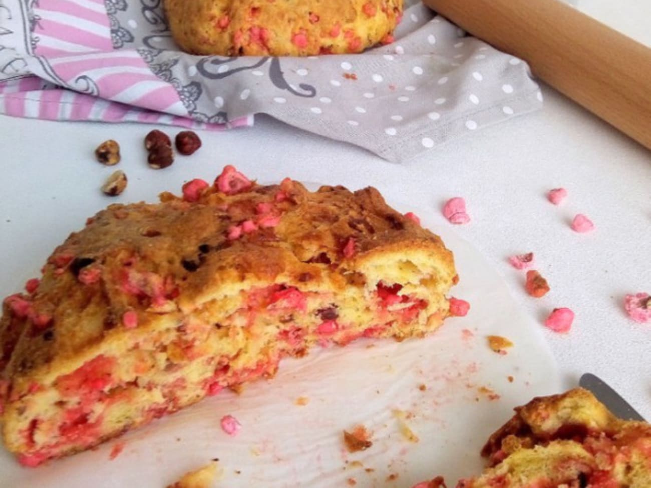 La brioche aux pralines façon « Praluline" de François Pralus : recette ...