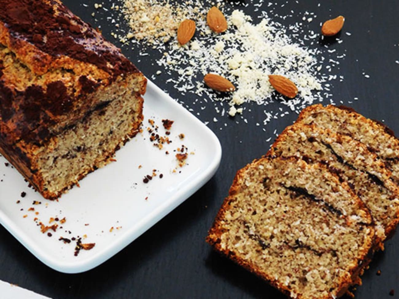 Gâteau du matin régime Keto amandes et noisettes (régime cétogène ...