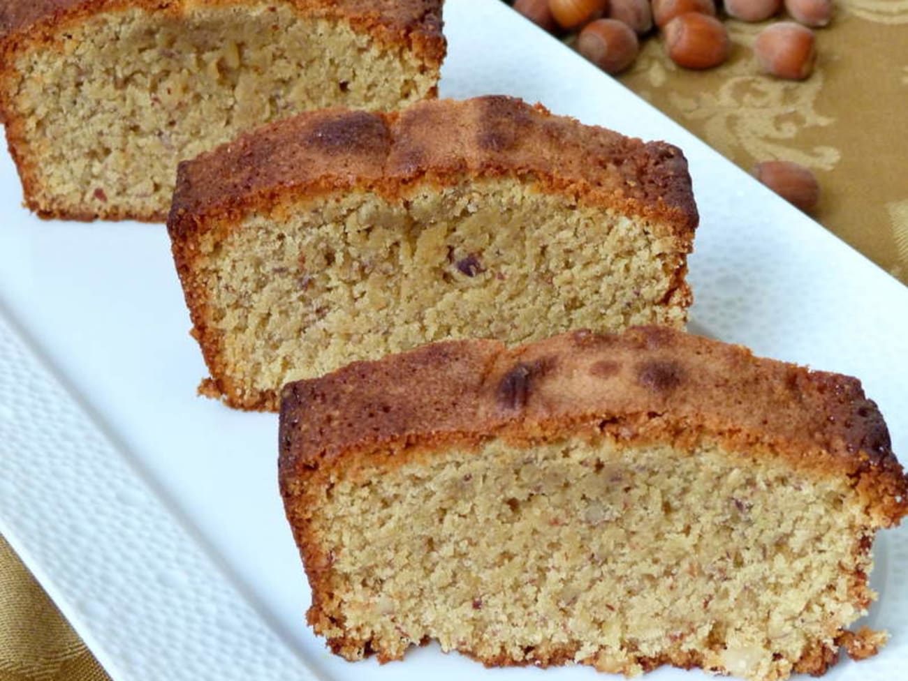 Cake noisette de Philippe Conticini : recette Cake noisette de Philippe ...