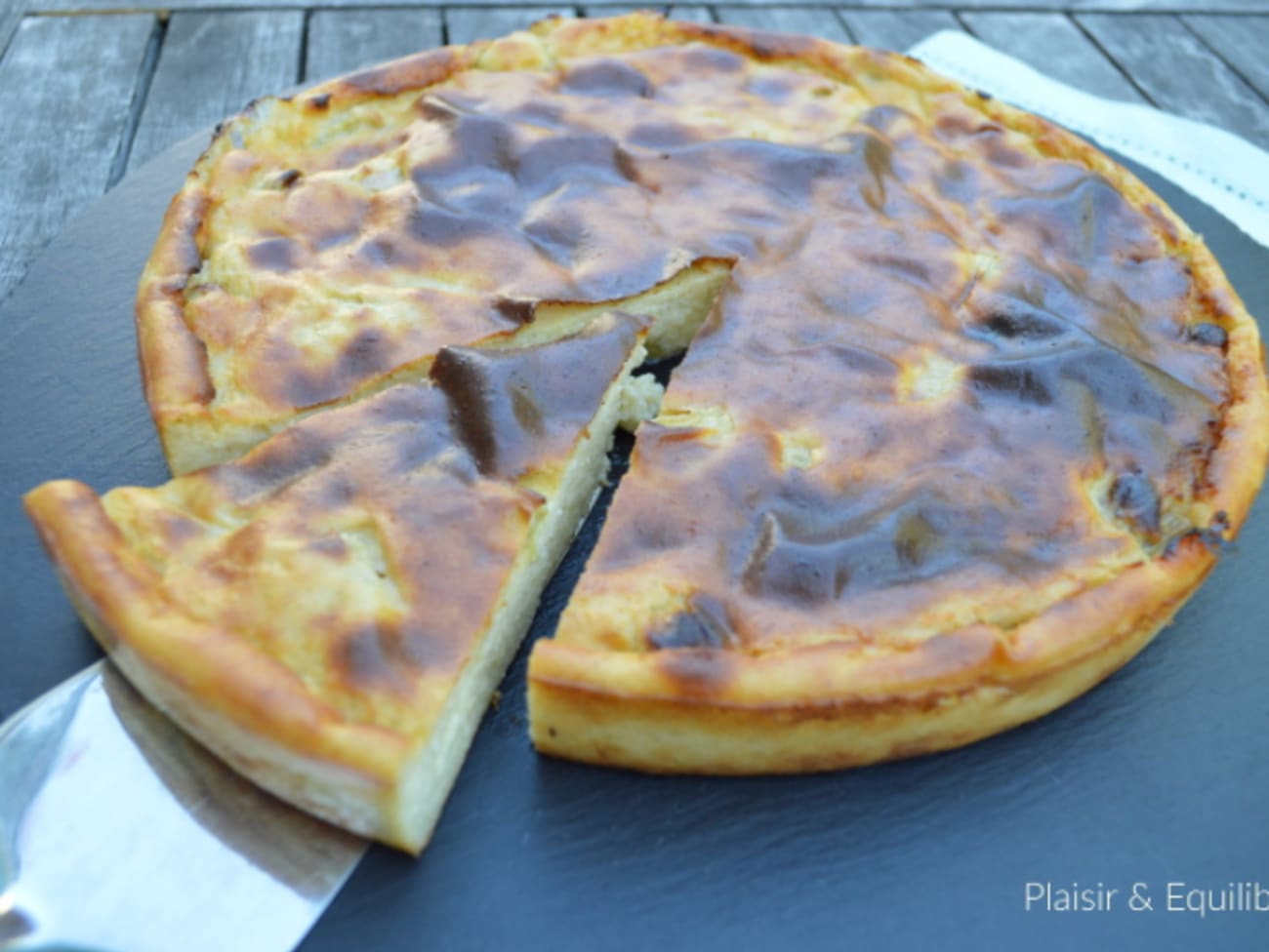 Flan sans pâte à la rhubarbe : recette Flan à la rhubarbe