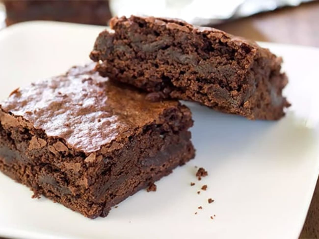 Brownies light au chocolat - Dessert - Recette par Plat et recette
