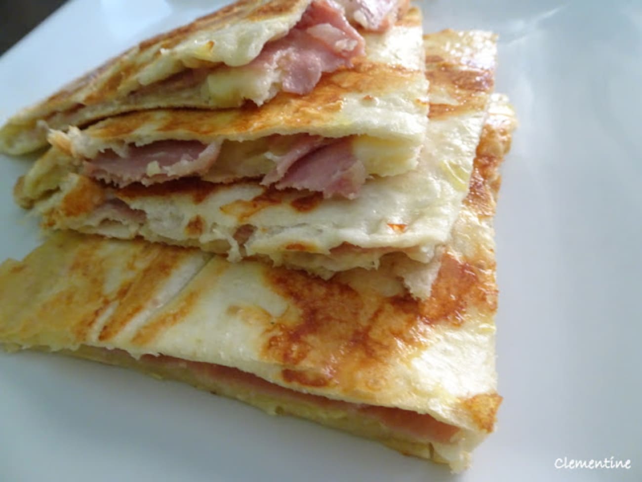 Wrap jambon fromage : recette Wrap jambon fromage