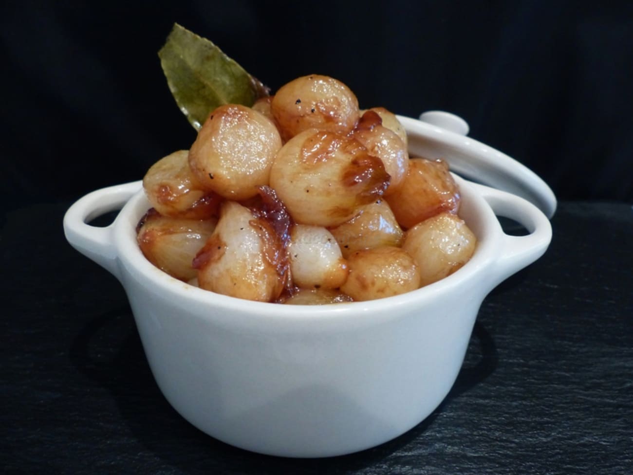 Oignons grelots confits à l'aigre-douce à l'italienne (Cipolline in ...