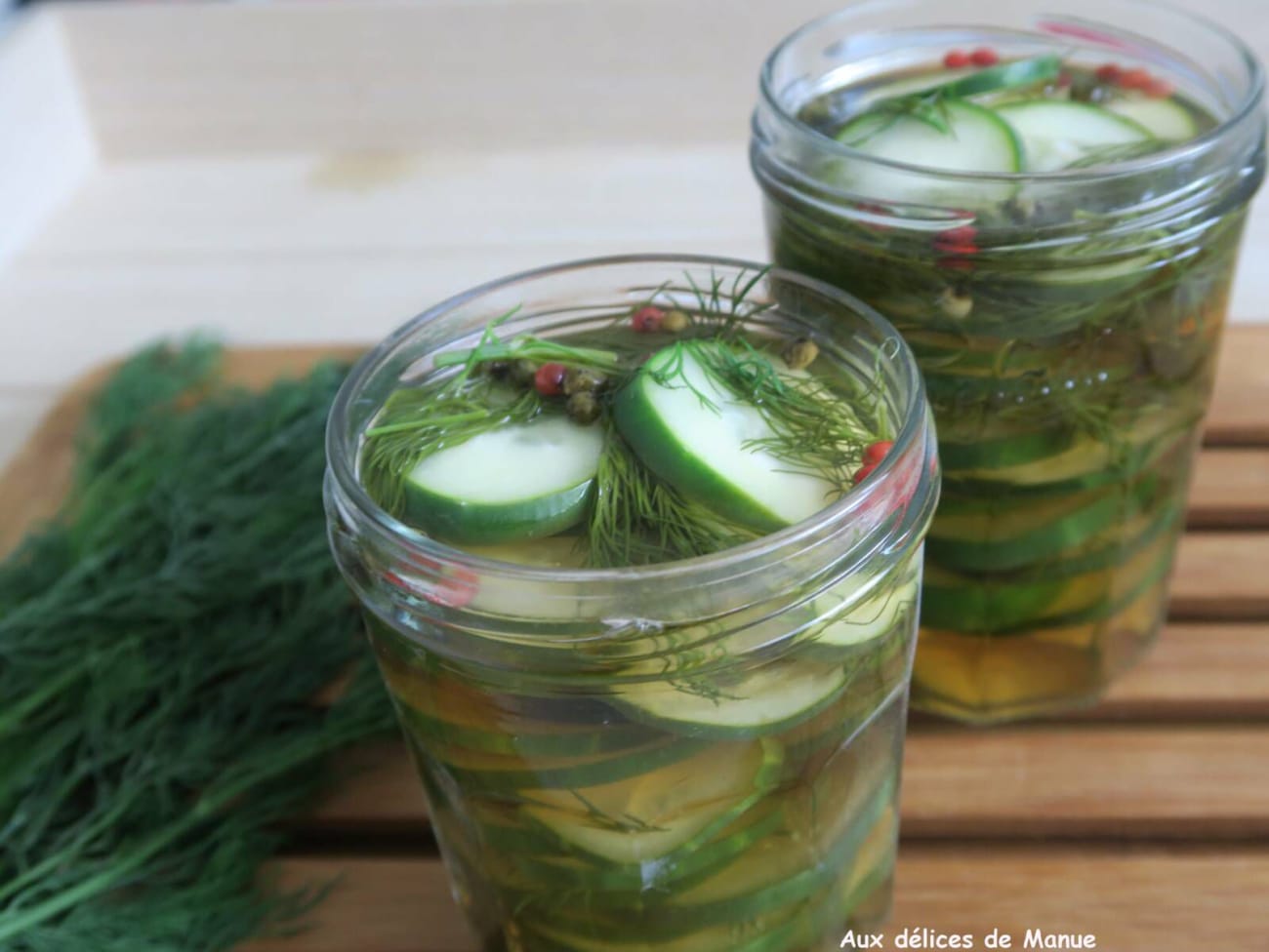 Pickles de Concombre : recette Pickles de Concombre