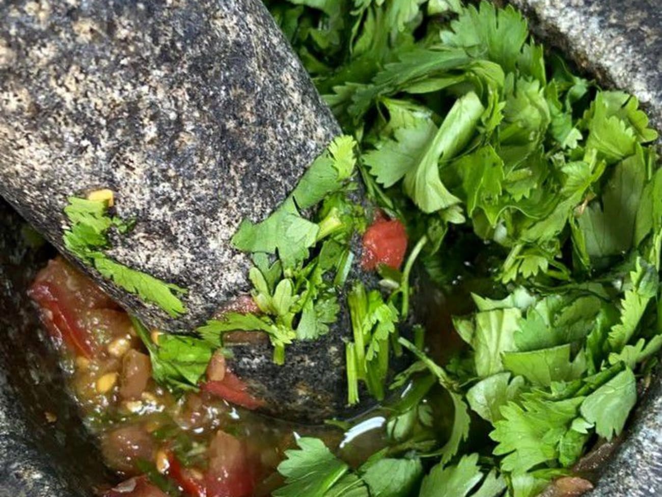 Rougail tomate à la coriandre fraîche : recette Rougail tomate cotomili