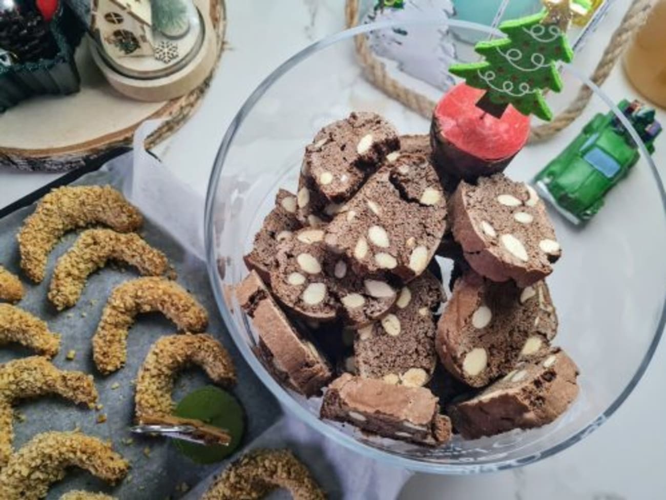 Croquants comme en Provence, au chocolat et aux amandes : recette ...